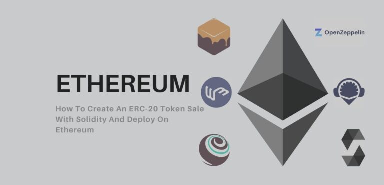 How To Write And Deploy An ERC-20 Token on Ethereum With Solidity